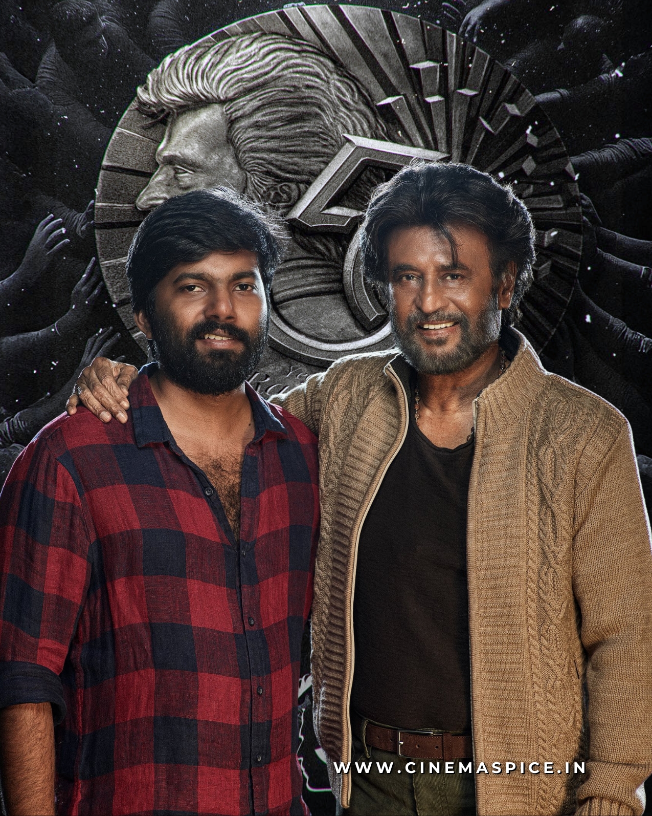 Tuney John’s Tribute Poster Honors 50 Years of Rajinikanth’s Cinematic ...
