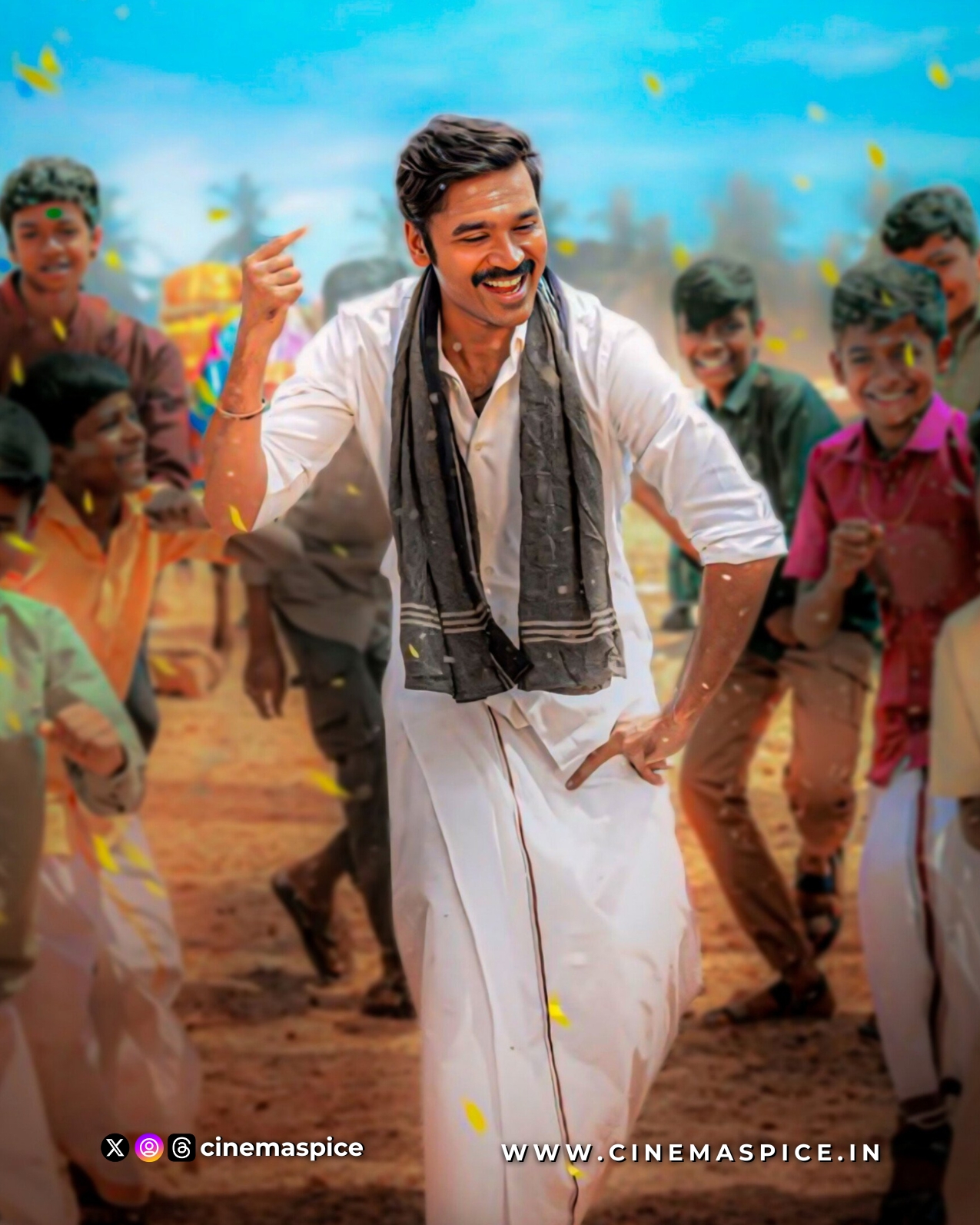 Dhanush Meets Over 2,500 Fans in Ramanathapuram; Gifts Sarees, School ...