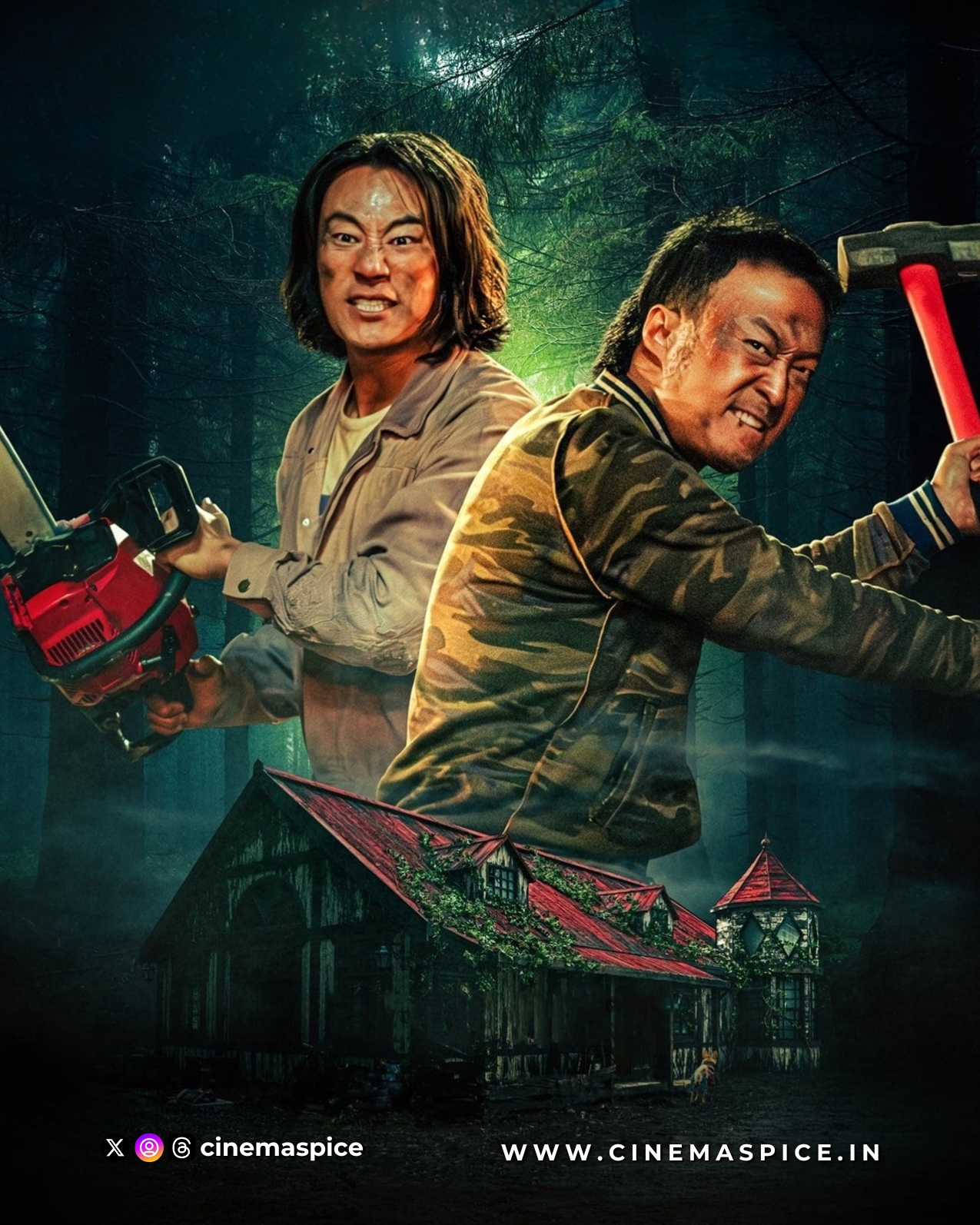 'Handsome Guys' Movie Review: A Gory, Goofy Triumph of Korean Horror-Comedy - Cinema Spice ...